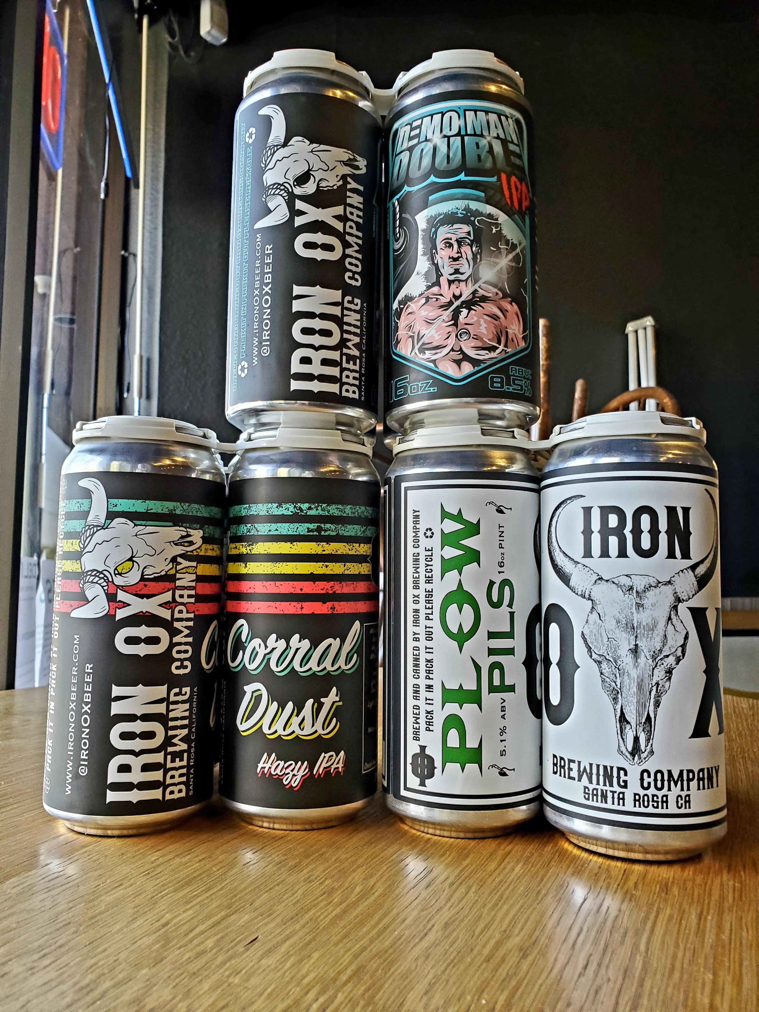 Mixed Case of Cans Shipped | Iron Ox Brewing Company Online Store